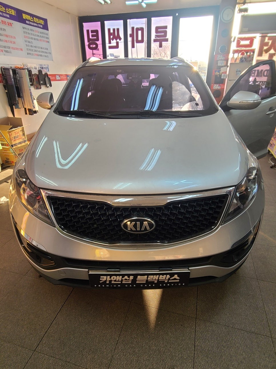 서울 / 수원 스포티지 블랙박스 후방카메라 고장으로 점검후 파인뷰LXQ500으로 교체! / 서울 구로구 개봉동 / 강서.구로.금천.양천.영등포 – 오카네비